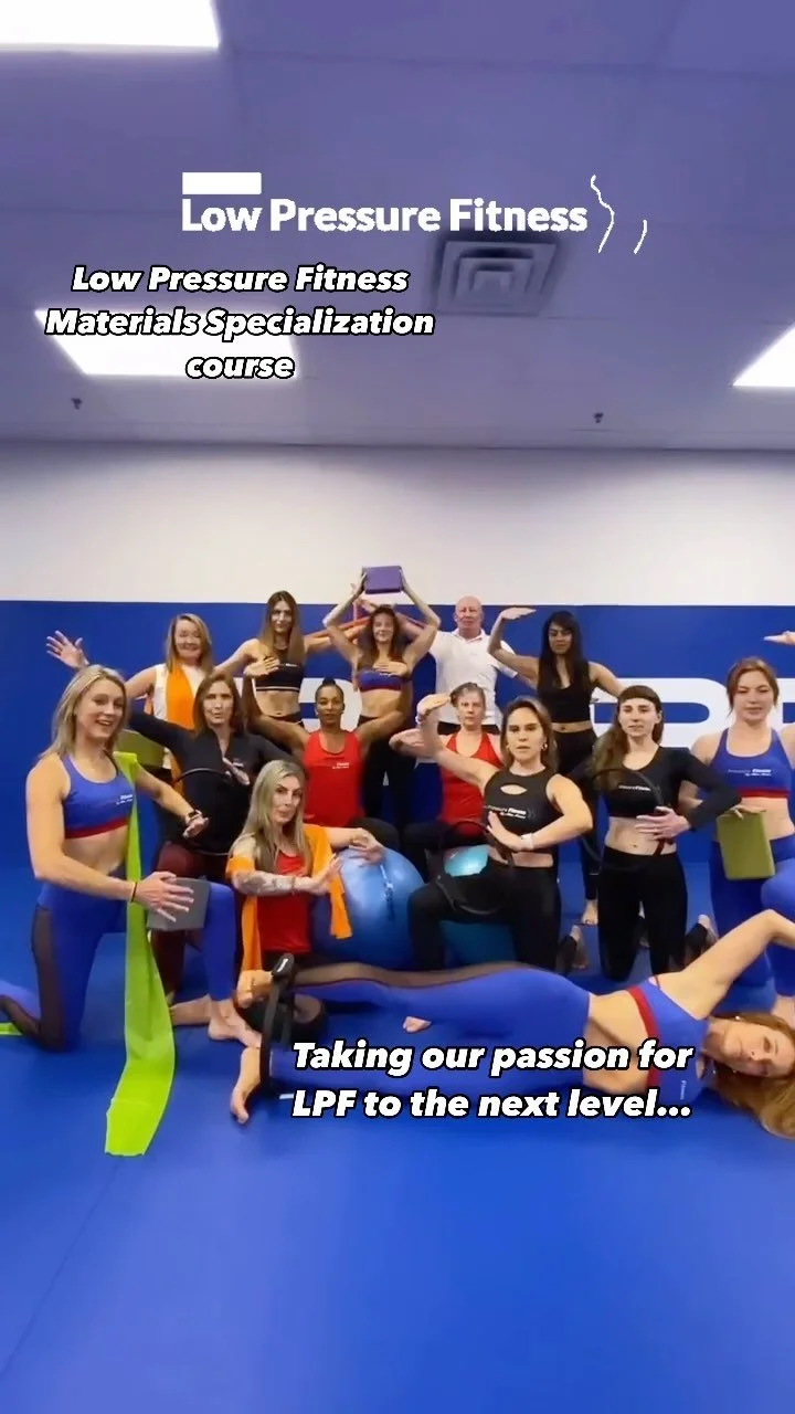 Certification Courses — Low Pressure Fitness USA