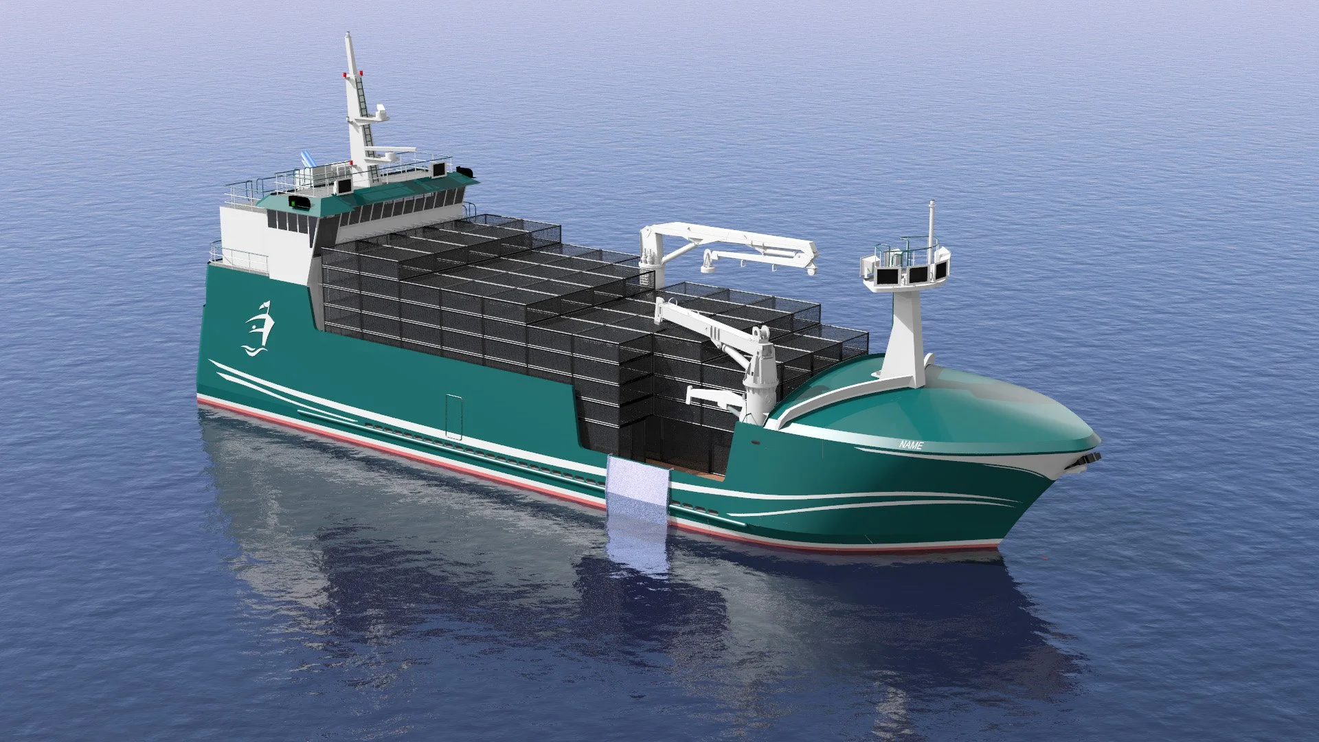 Crabber Tender Vessel Design | Marine Engineering for Commercial ...