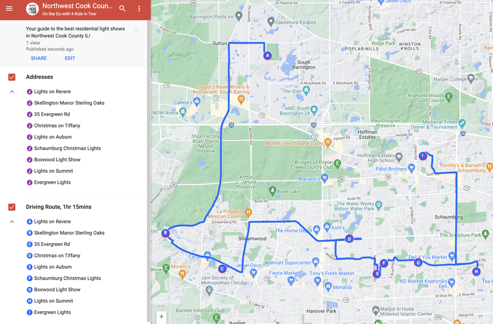 Driving Routes to the Best Light Shows in the Neighborhood — Blog