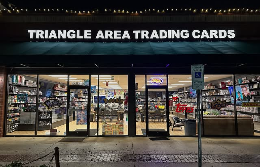 Triangle Area Trading Cards