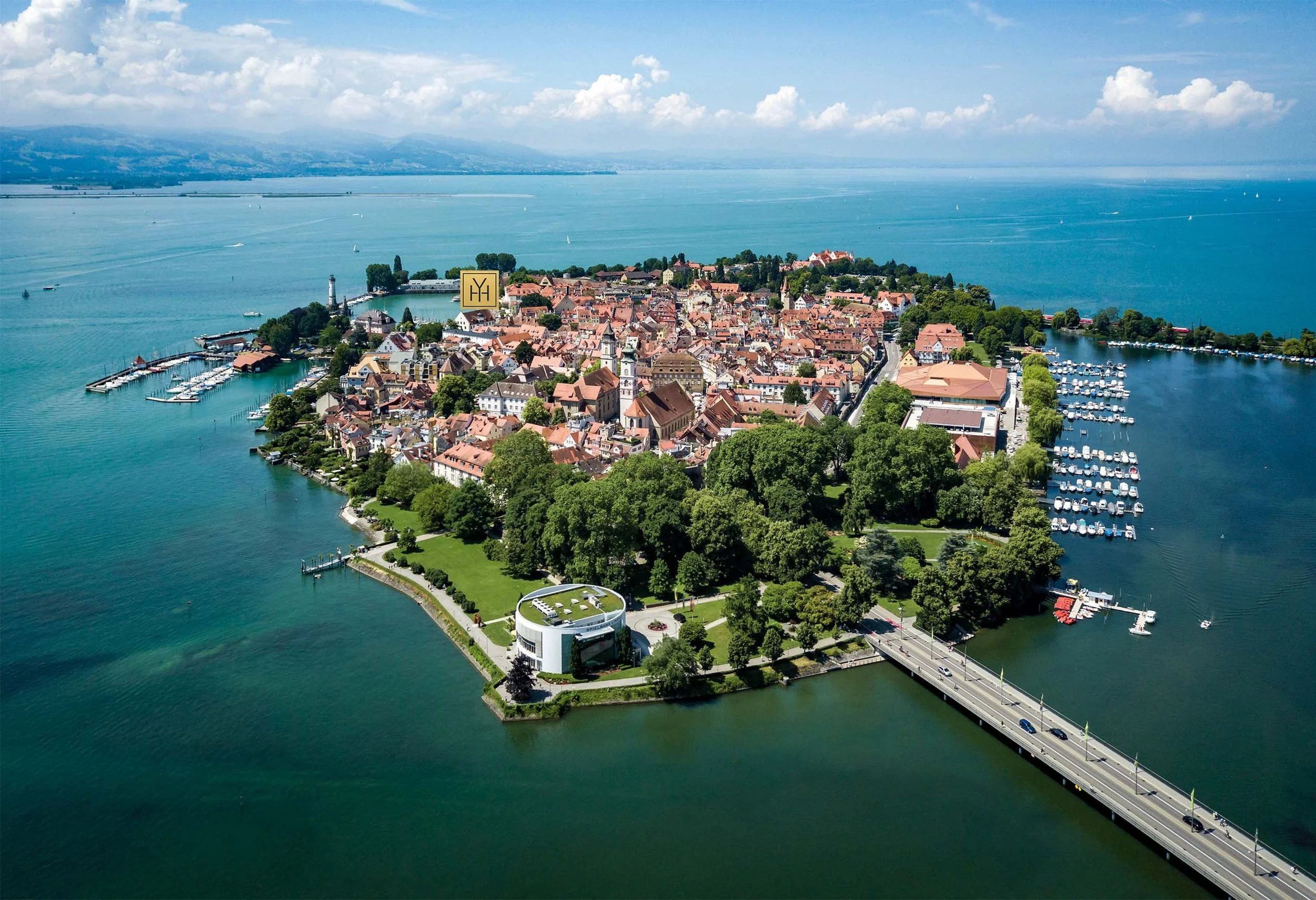 YachtHotel Helvetia — Insel Lindau im Bodensee