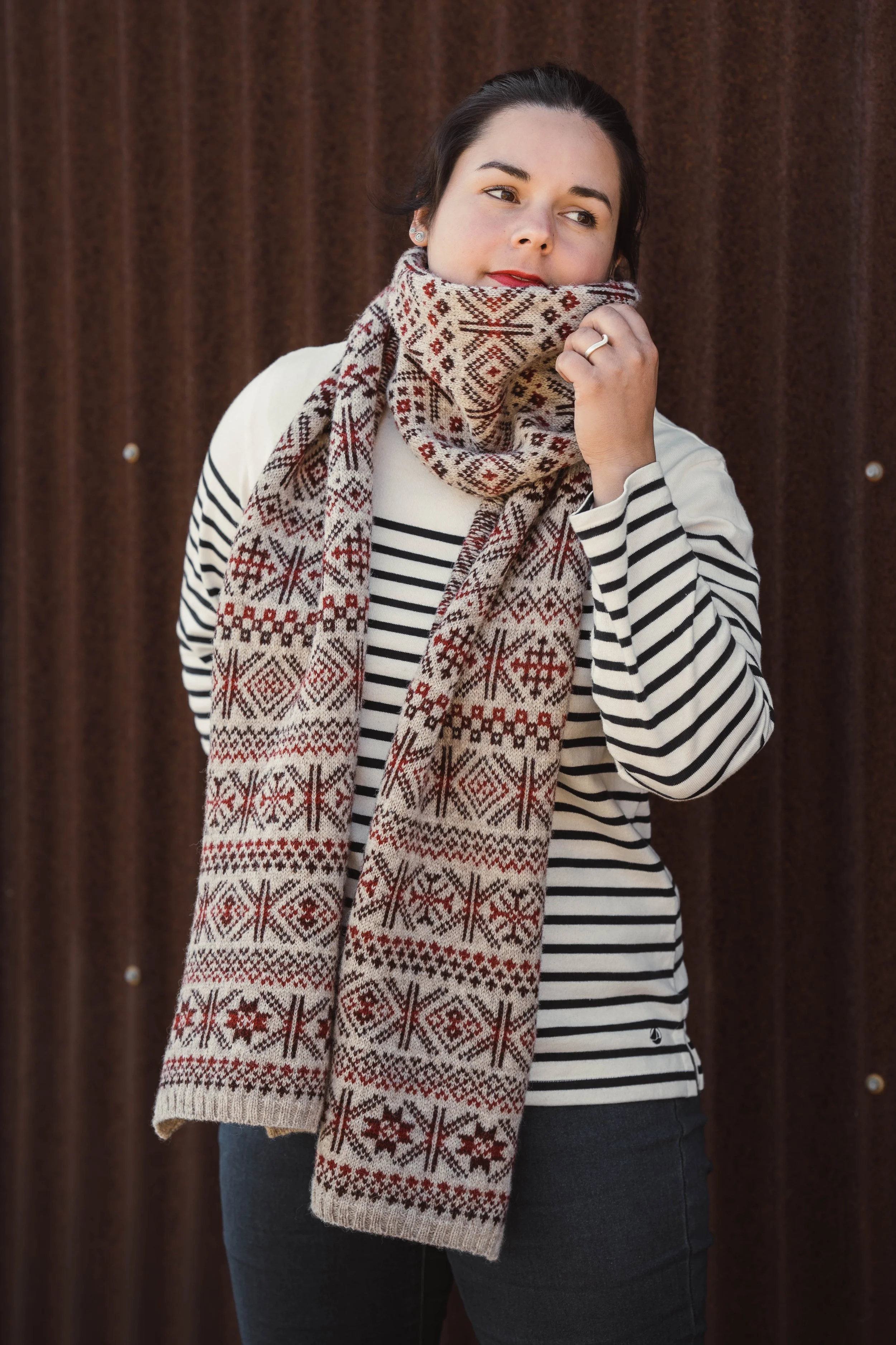 knitting patterns — Fair isle with Marie