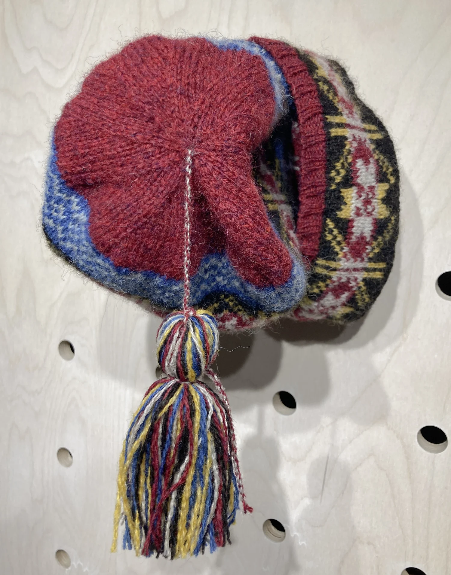 Hand-knitting Fair Isle fisherman's kep — Fair isle with Marie