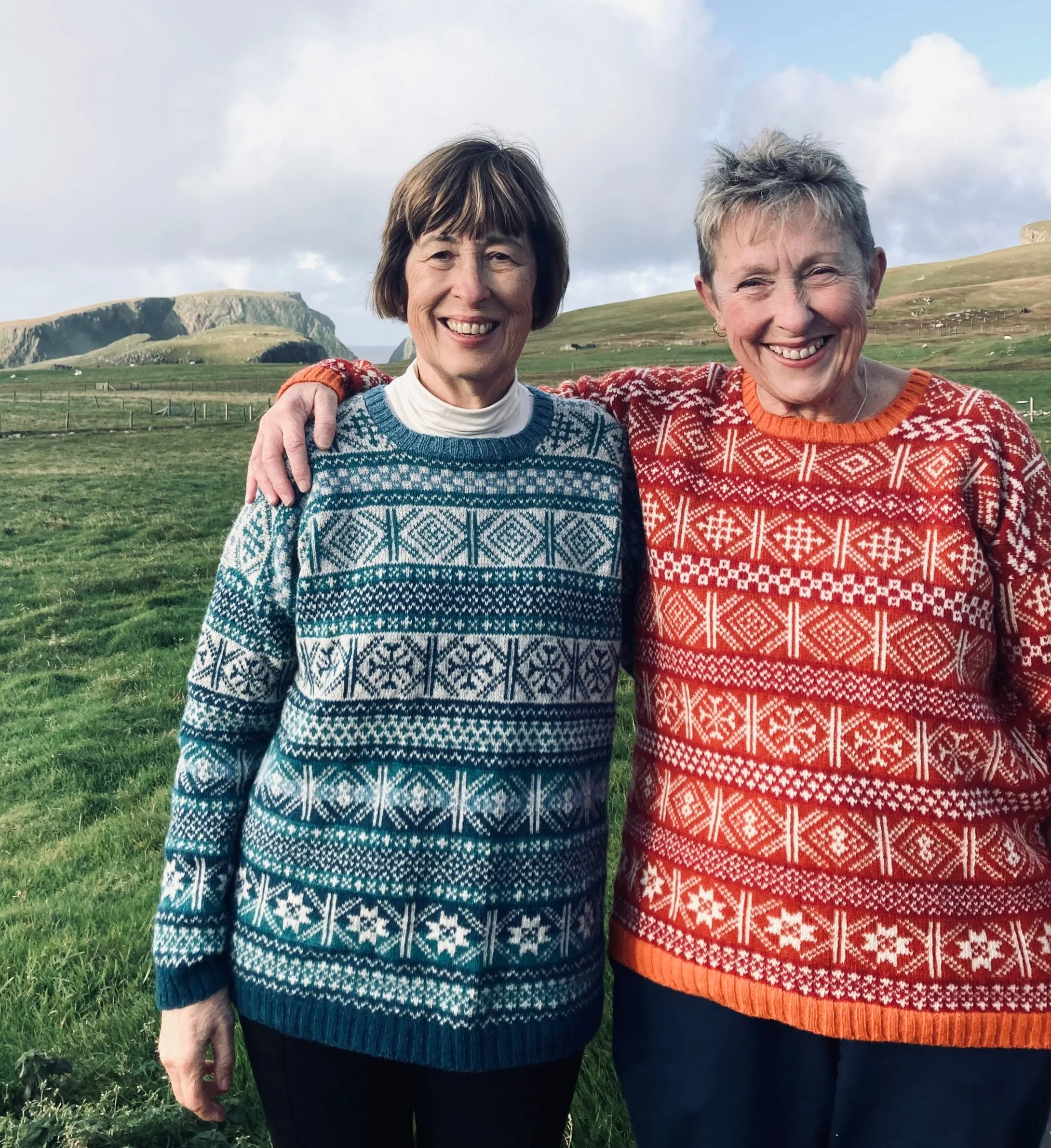 Fair Isle Knitting Holidays — Fair isle with Marie