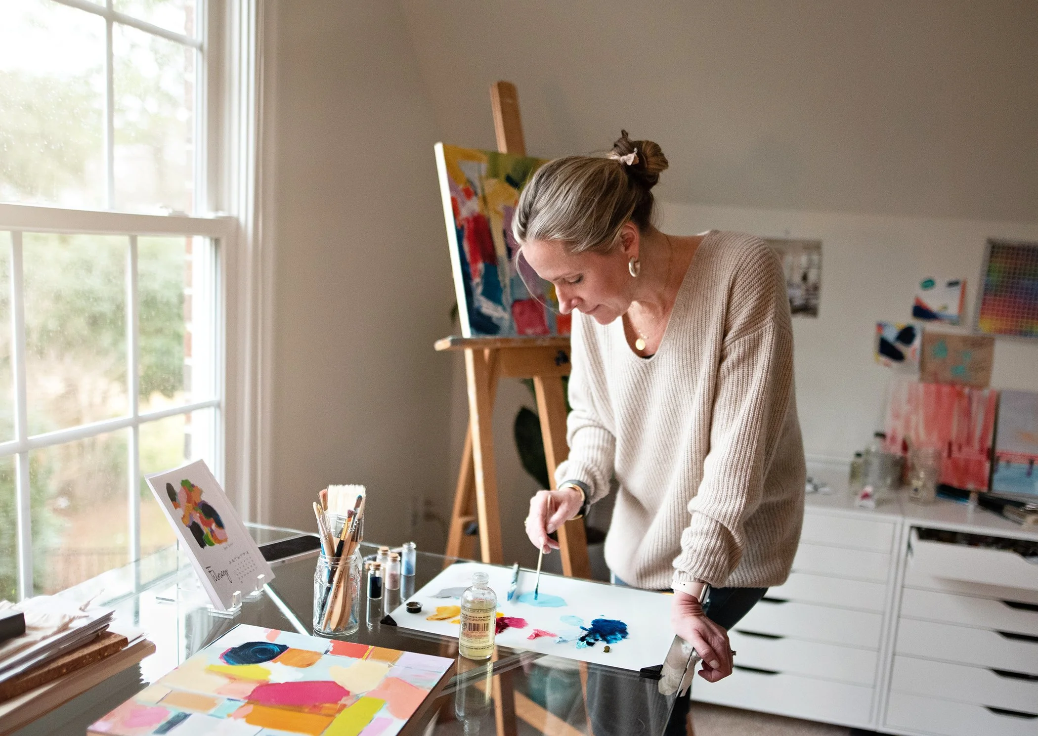 Anne Temple Studio | Colorful Abstract Art