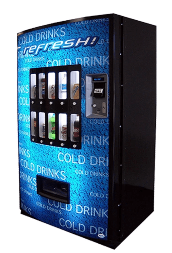 QM - Professional Pop and Drink Vending Machines for Sale. New and used ...