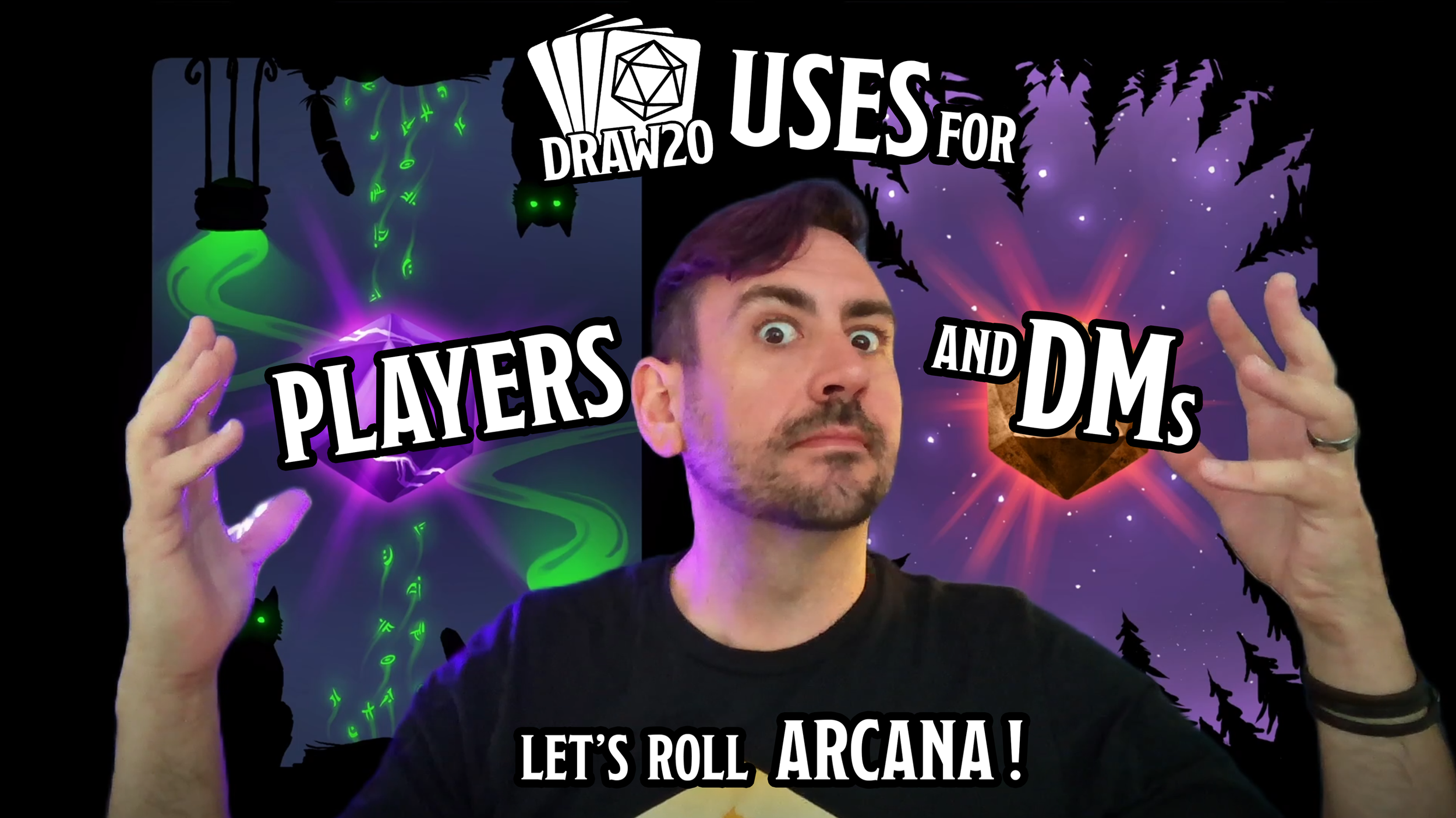 Library — Draw20 D20 Dice Cards