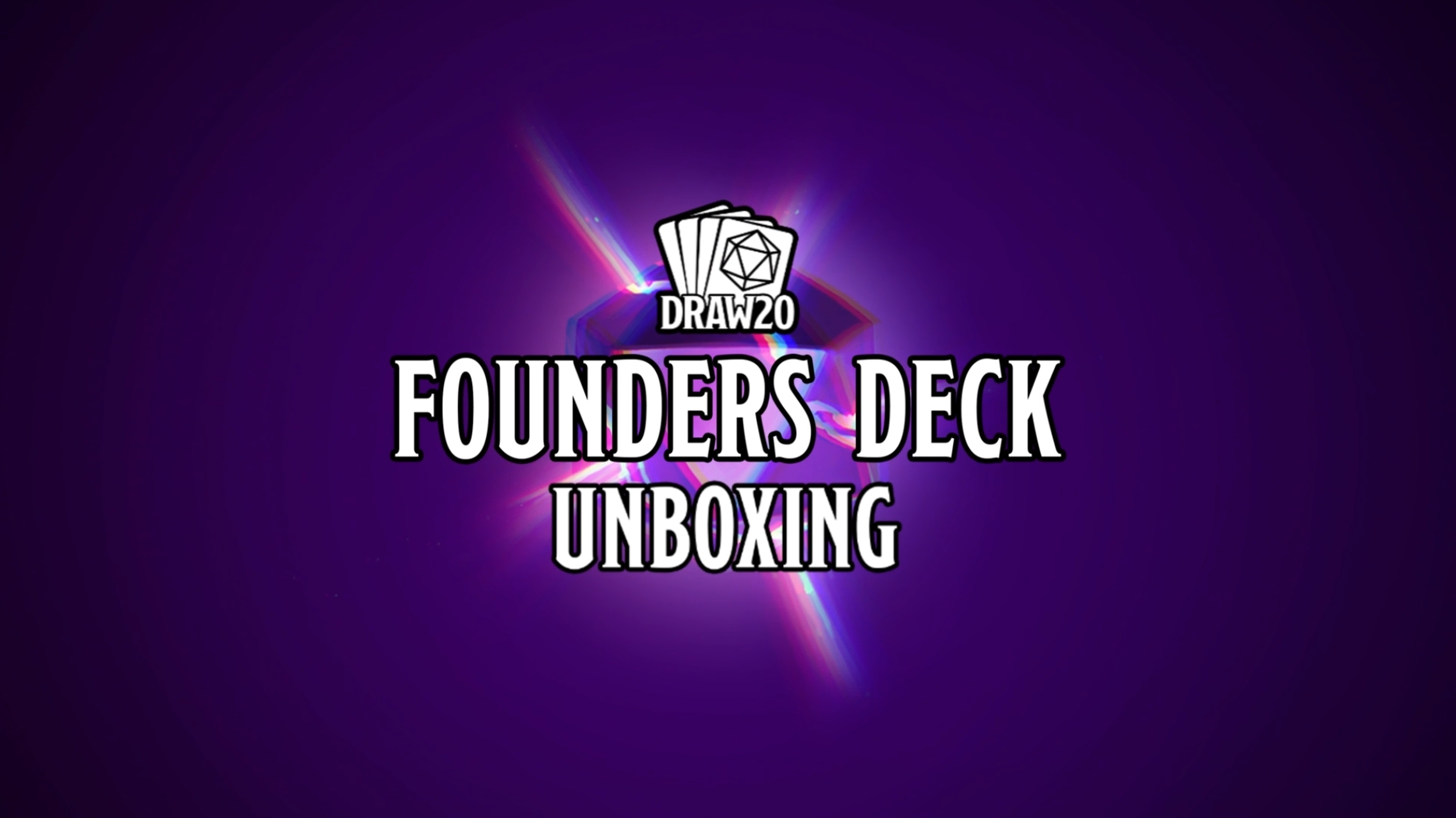 Draw20 D20 Dice Cards