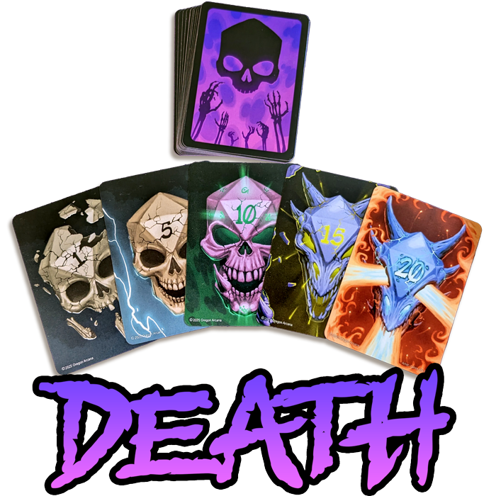 Draw20 D20 Dice Cards D20 Cards for D&D and any D20 TTRPG