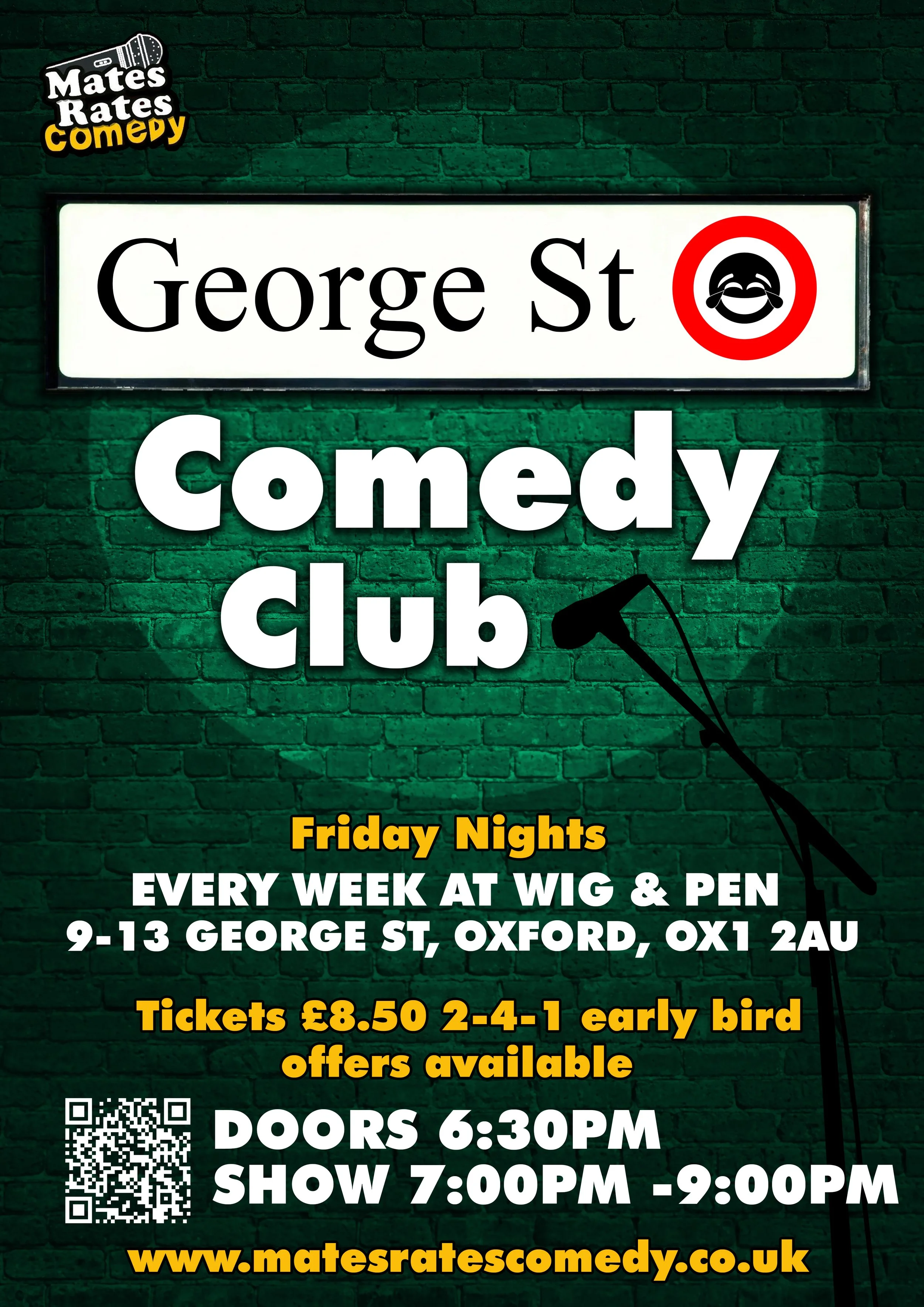 George Street Comedy club — MatesRatesComedy