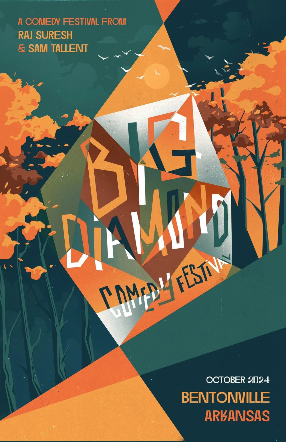 Big Diamond Comedy Festival | Oct 2-4, 2025 Bentonville, Arkansas
