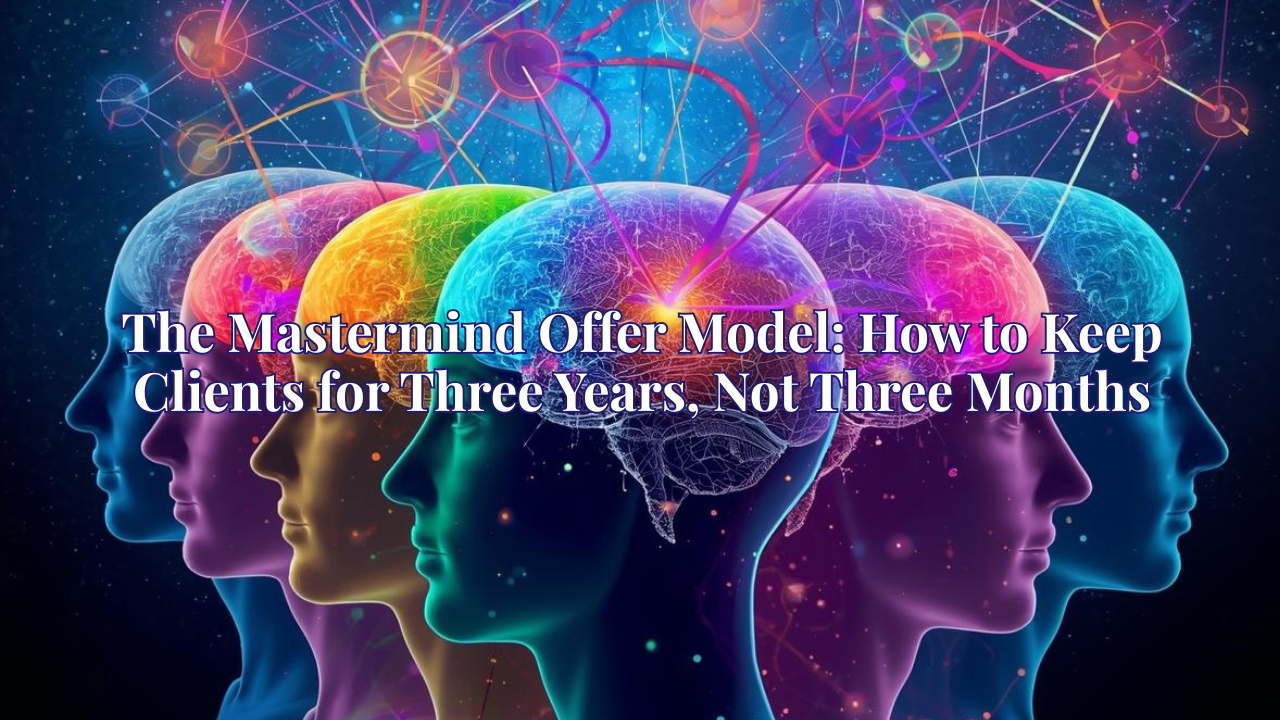 The Mastermind Offer Model: How to Keep Clients for Three Years, Not ...