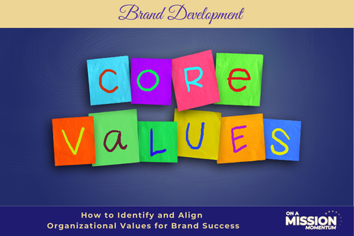 How to Identify and Align Organizational Values for Brand Success — On ...