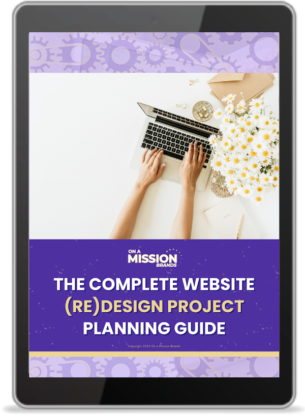 Website Planning Guide — On A Mission Brands