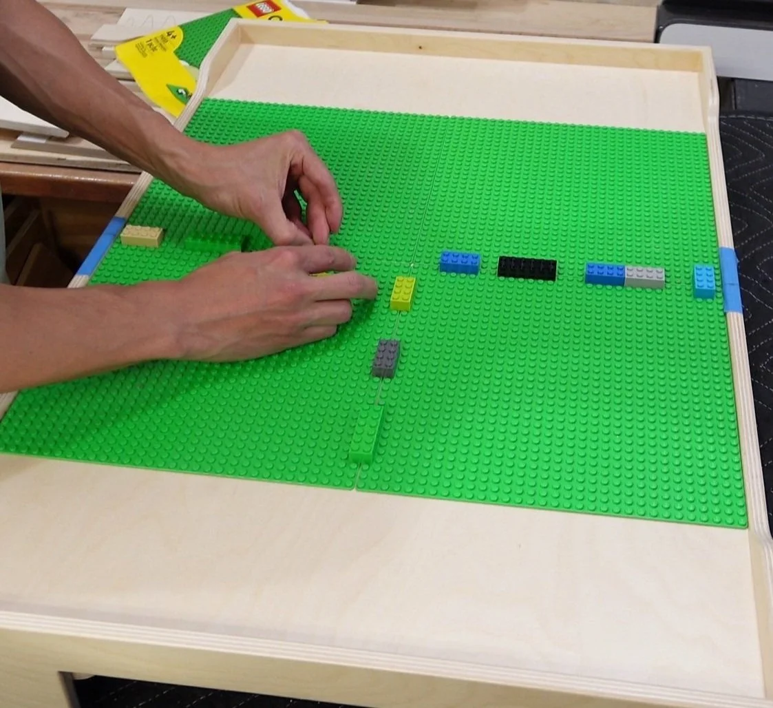 Build a DIY Folding LEGO Table with Storage | Step-by-Step Guide and ...
