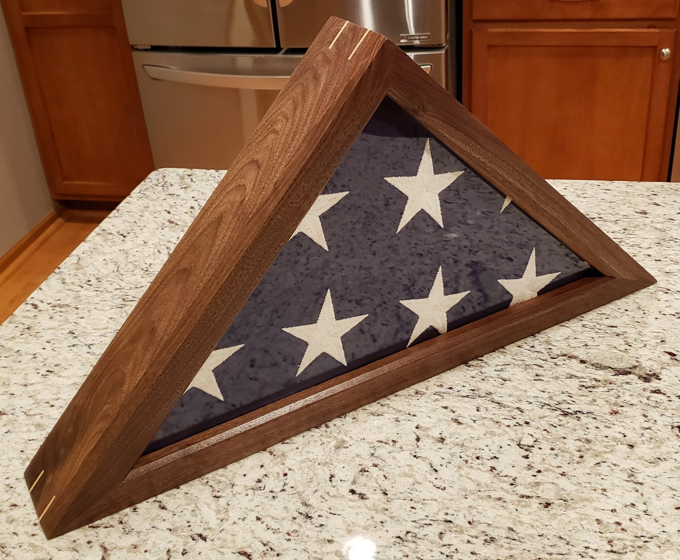 DIY Burial Flag Display Case — Third Stall Woodworking