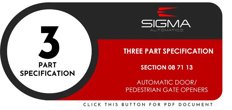 Technical Specs — Sigma Automatics