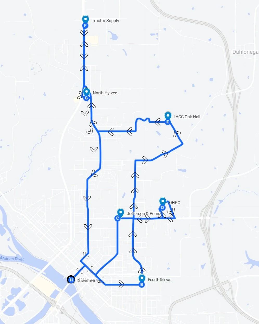 Bus Routes — 10-15 Transit
