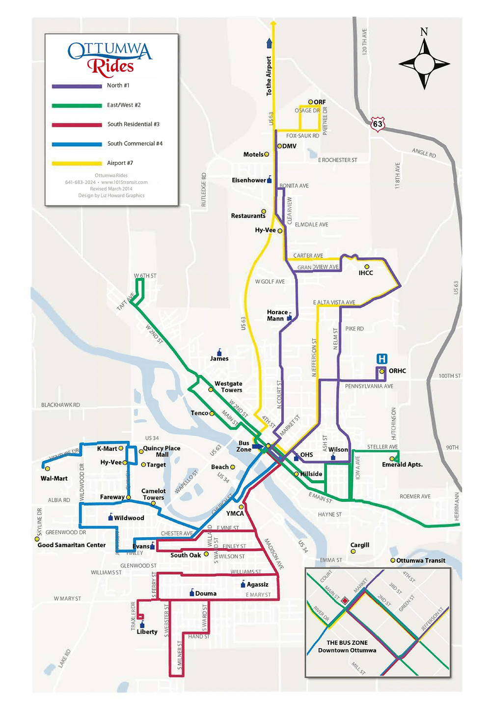Bus Routes — 10-15 Transit