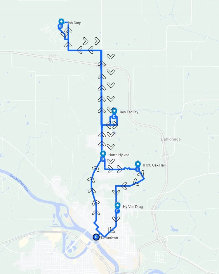 Bus Routes — 10-15 Transit