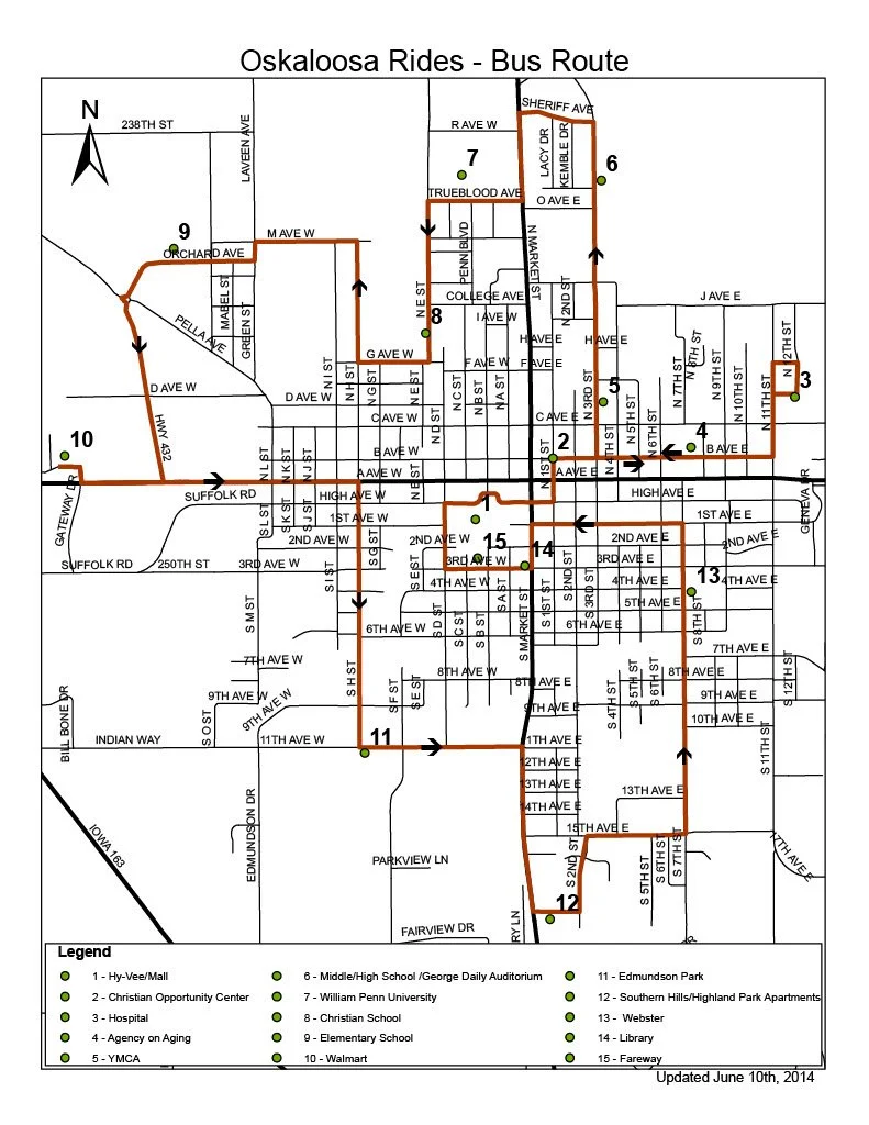Bus Routes — 10-15 Transit