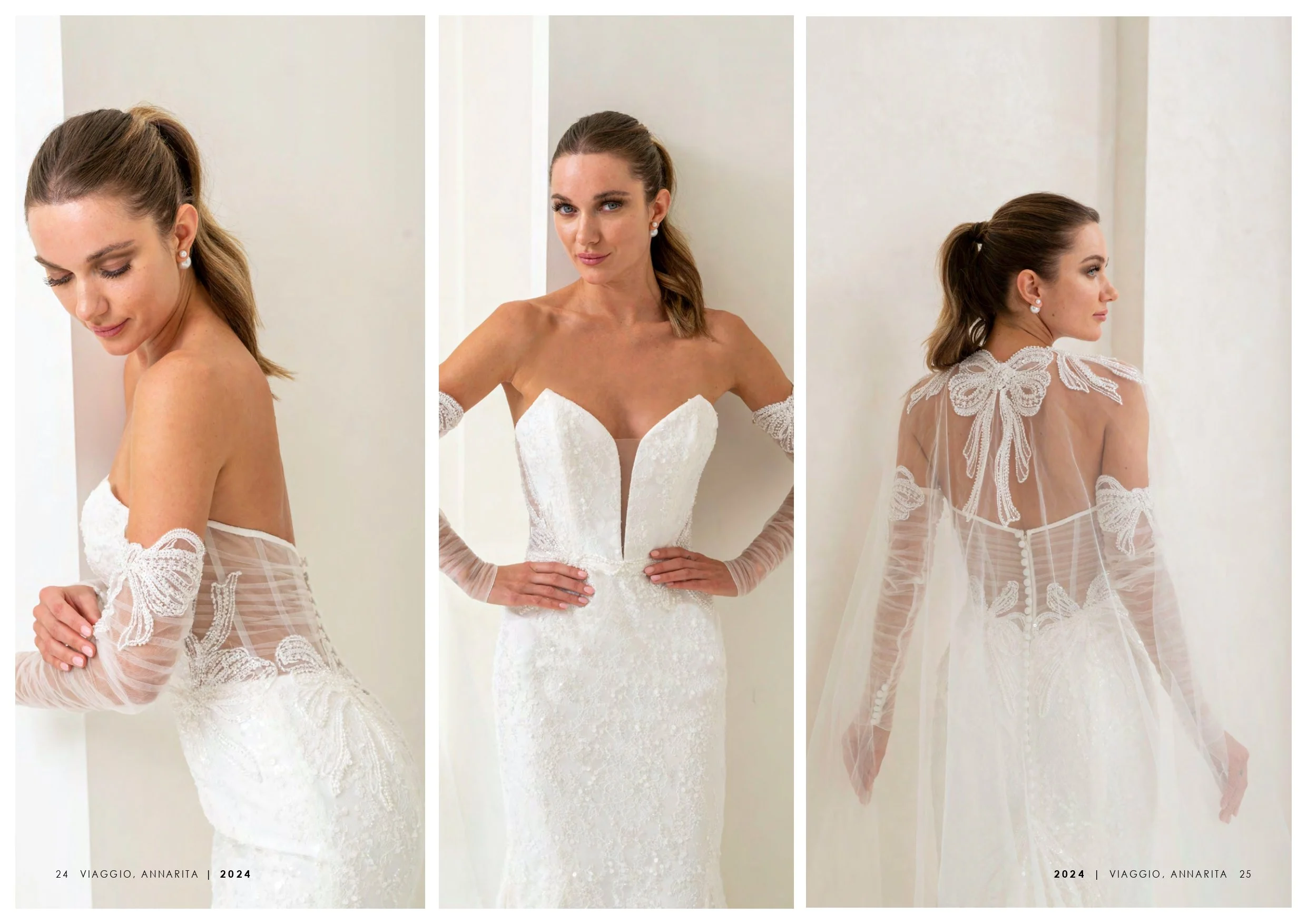 The Art of Bridal Design: Unveiling the Story Behind Annarita's Spring 2025 Collection ...