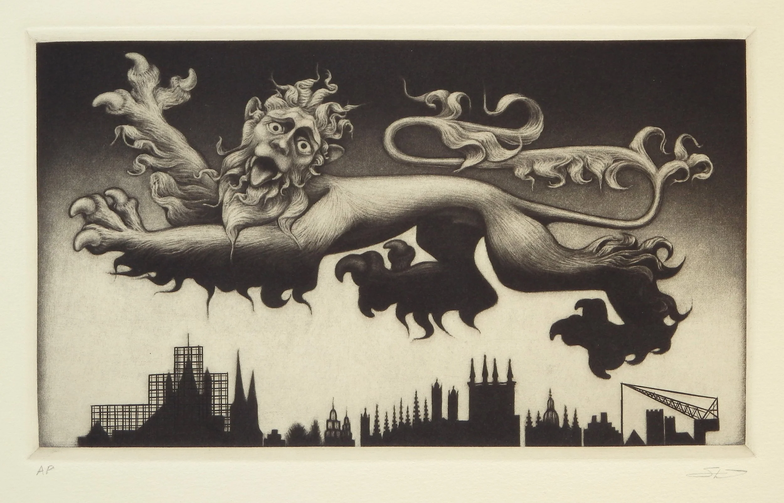 Greg Harrison Melbourne Mezzotint Artist