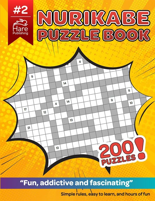Nurikabe Puzzle Book Volume 1 — Hare Publishing