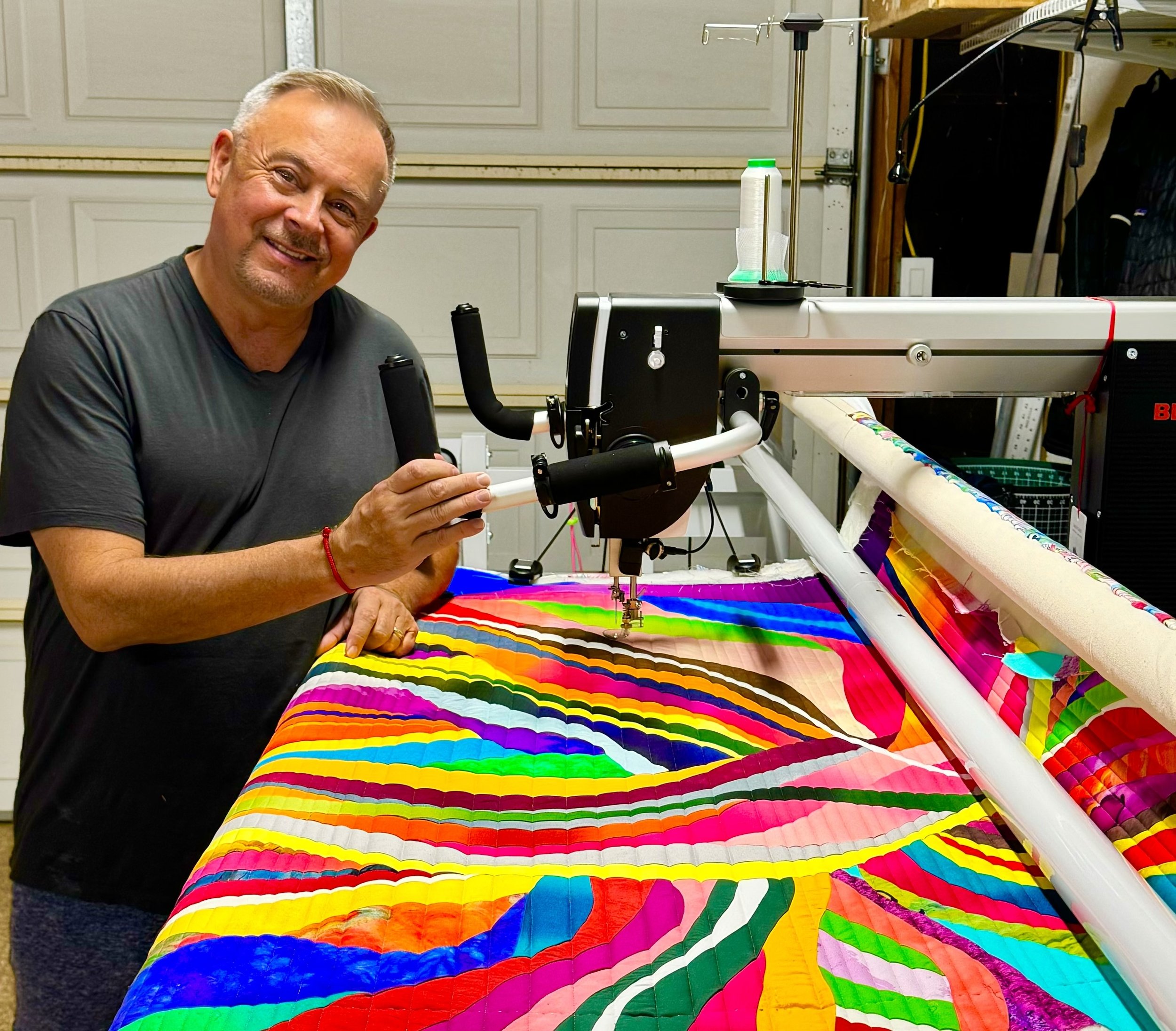 About Carl — Artist. Fiber. Quilts
