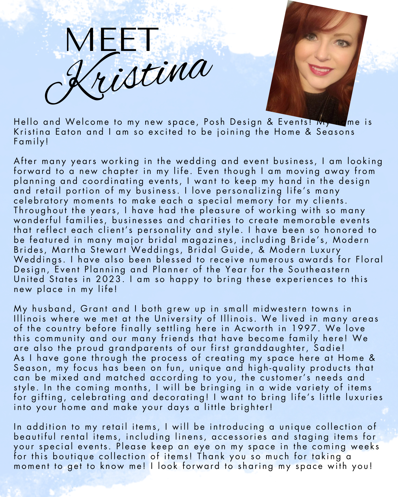 Kristina Eaton Designs — HOME & SEASONS