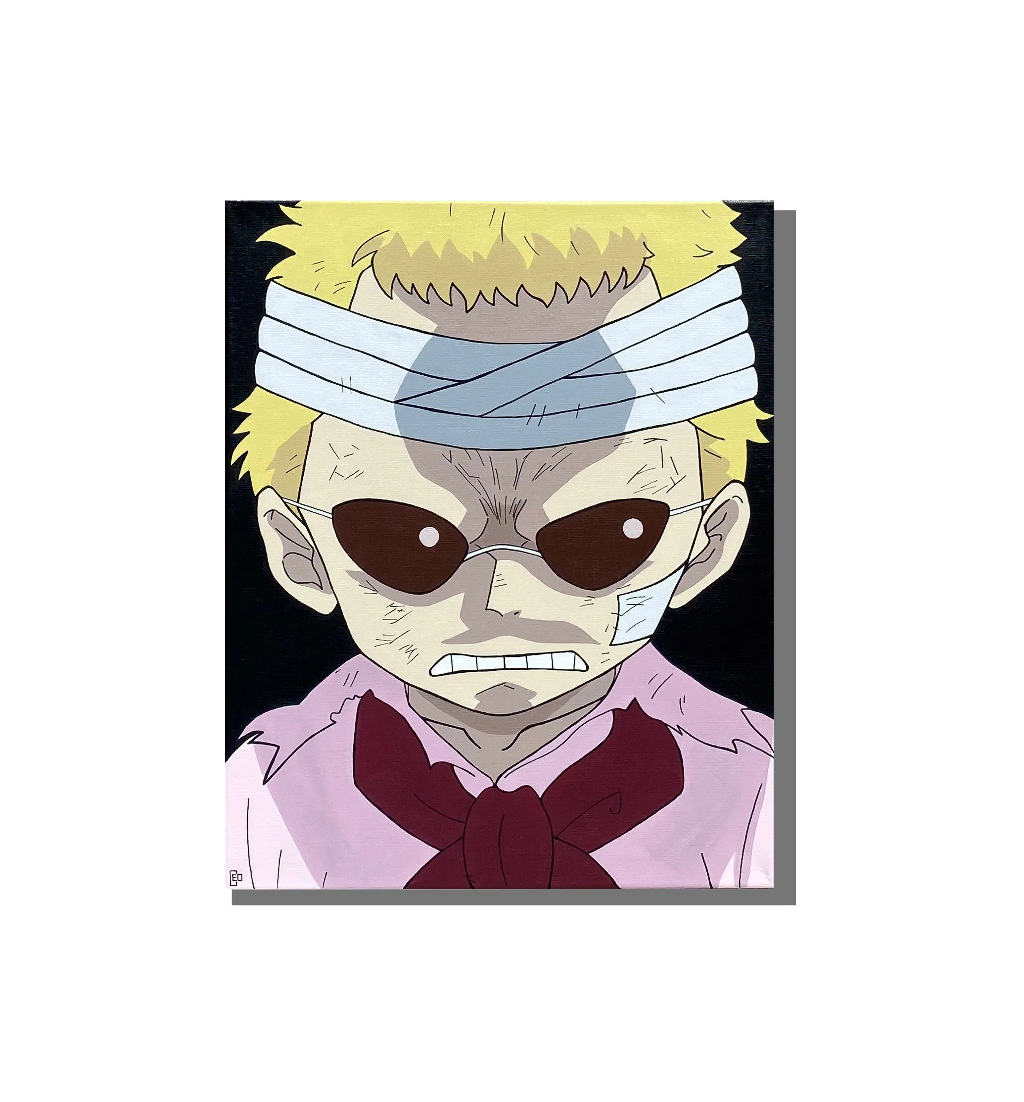 16X20 Kid Doflamingo Canvas — CEO paintings