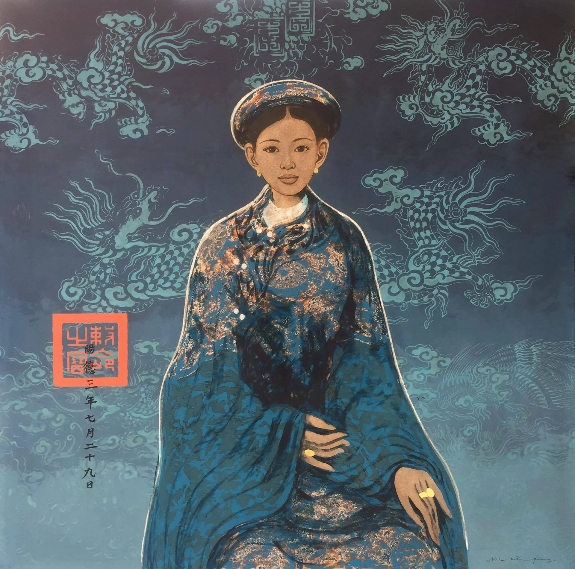 Powerful Lady — Thang Long Art Gallery