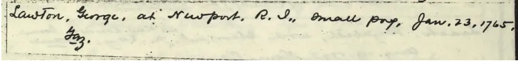 Benjamin Lawton — Historic Music of Newport