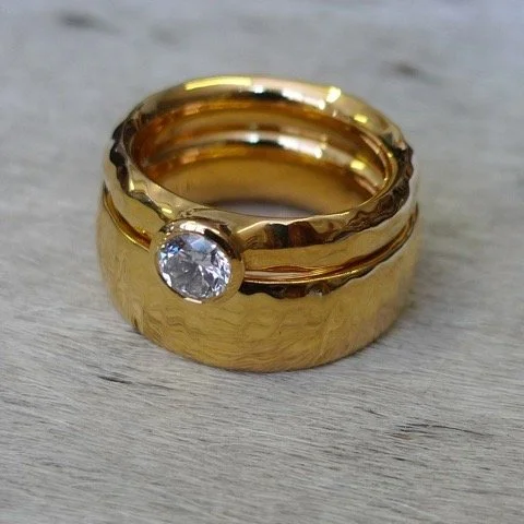 Tawny Phillips handmade unisex wedding rings