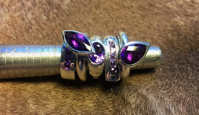 Tawny Phillips handmade unisex wedding rings