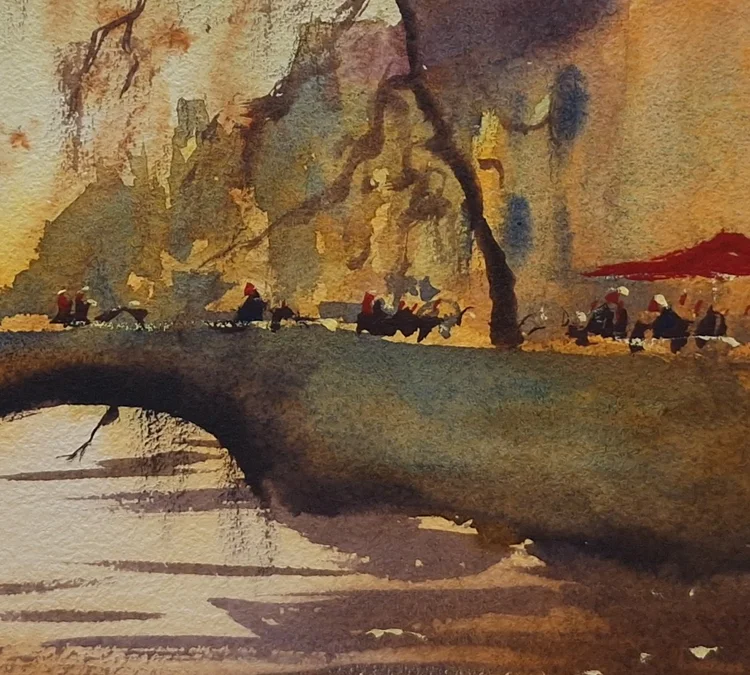 Original Atmospheric Loose Watercolour Paintings For Sale — Robert Mee ...