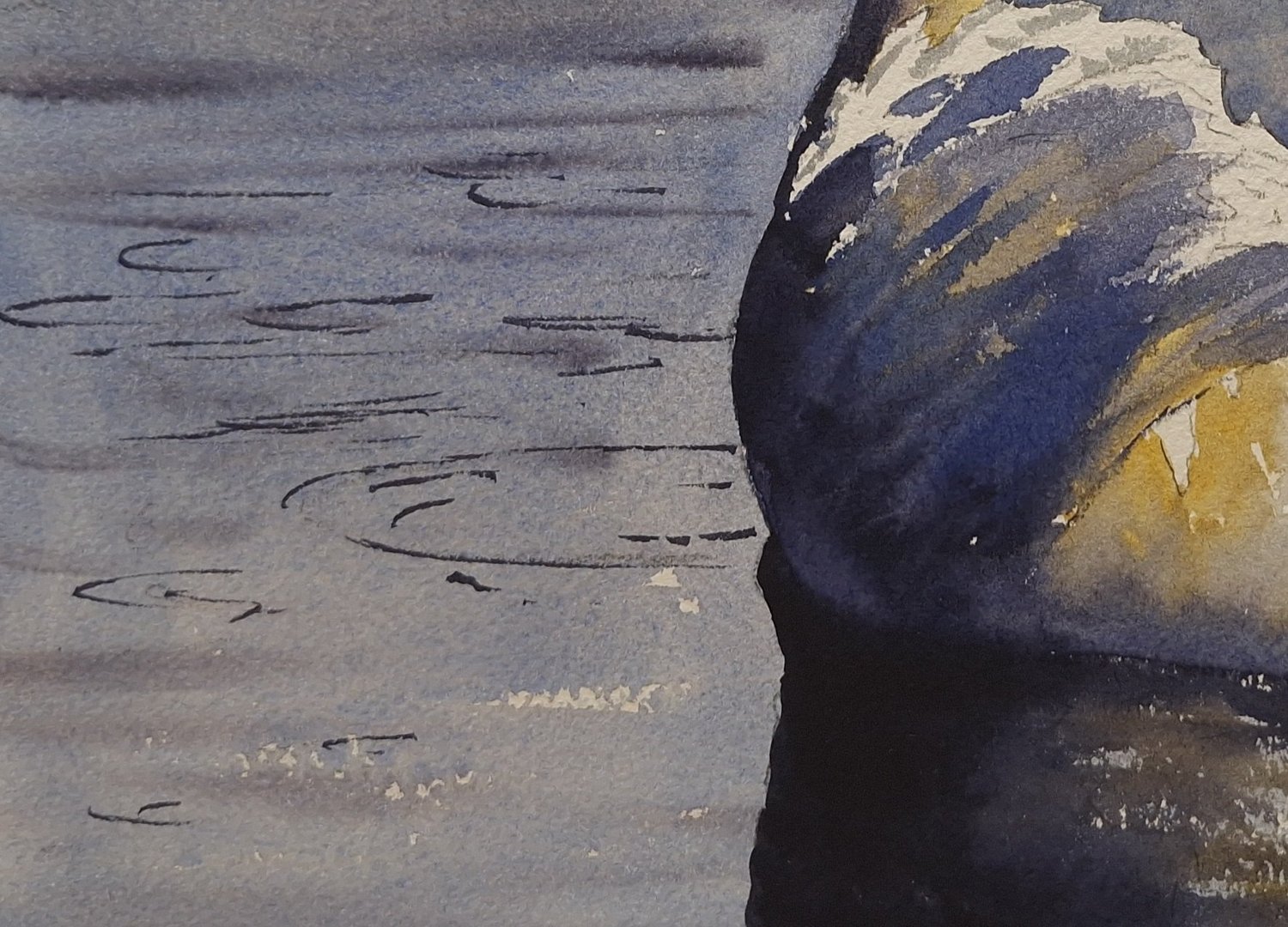 Original Atmospheric Loose Watercolour Paintings For Sale — Robert Mee ...