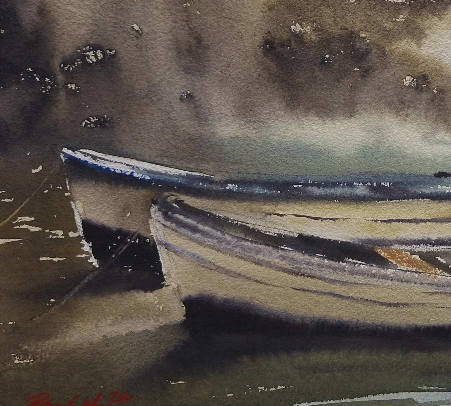 Original Atmospheric Loose Watercolour Paintings For Sale — Robert Mee ...