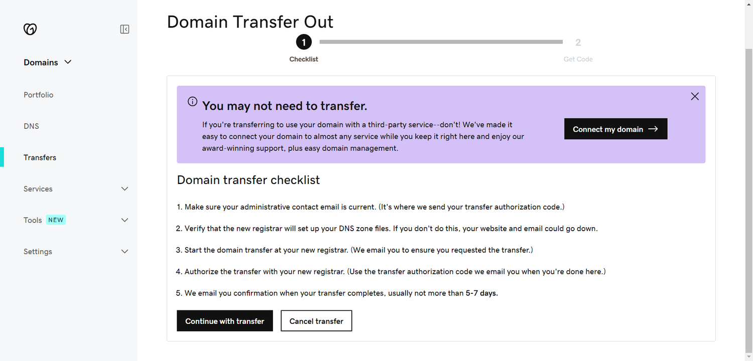 [Step-by-step] How to transfer domain from GoDaddy to Cloudflare (2024)