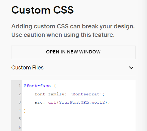 Beginner's Guide to Custom Fonts in SquareSpace (7.0 & 7.1)