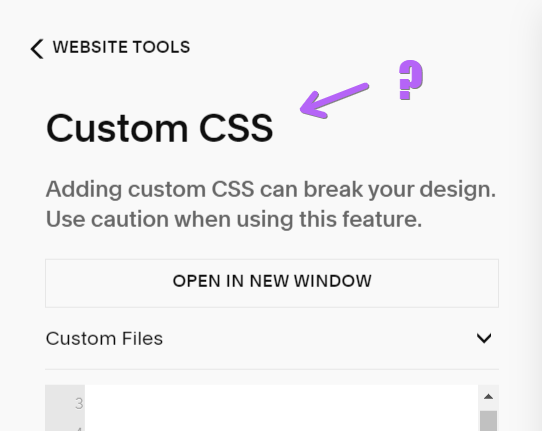 Where to add Custom CSS in Squarespace? 7.0 & 7.1 (2025)