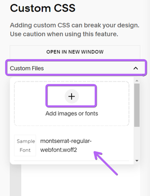 Beginner's Guide to Custom Fonts in SquareSpace (7.0 & 7.1)