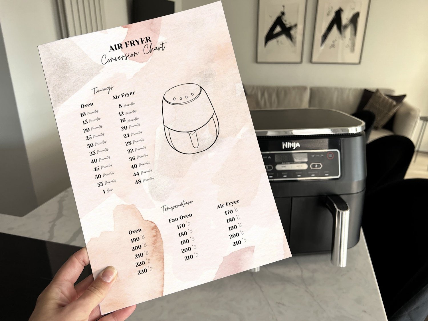 Air Fryer Conversion Chart | Air Fryer Girl UK — Air Fryer Girl UK ...