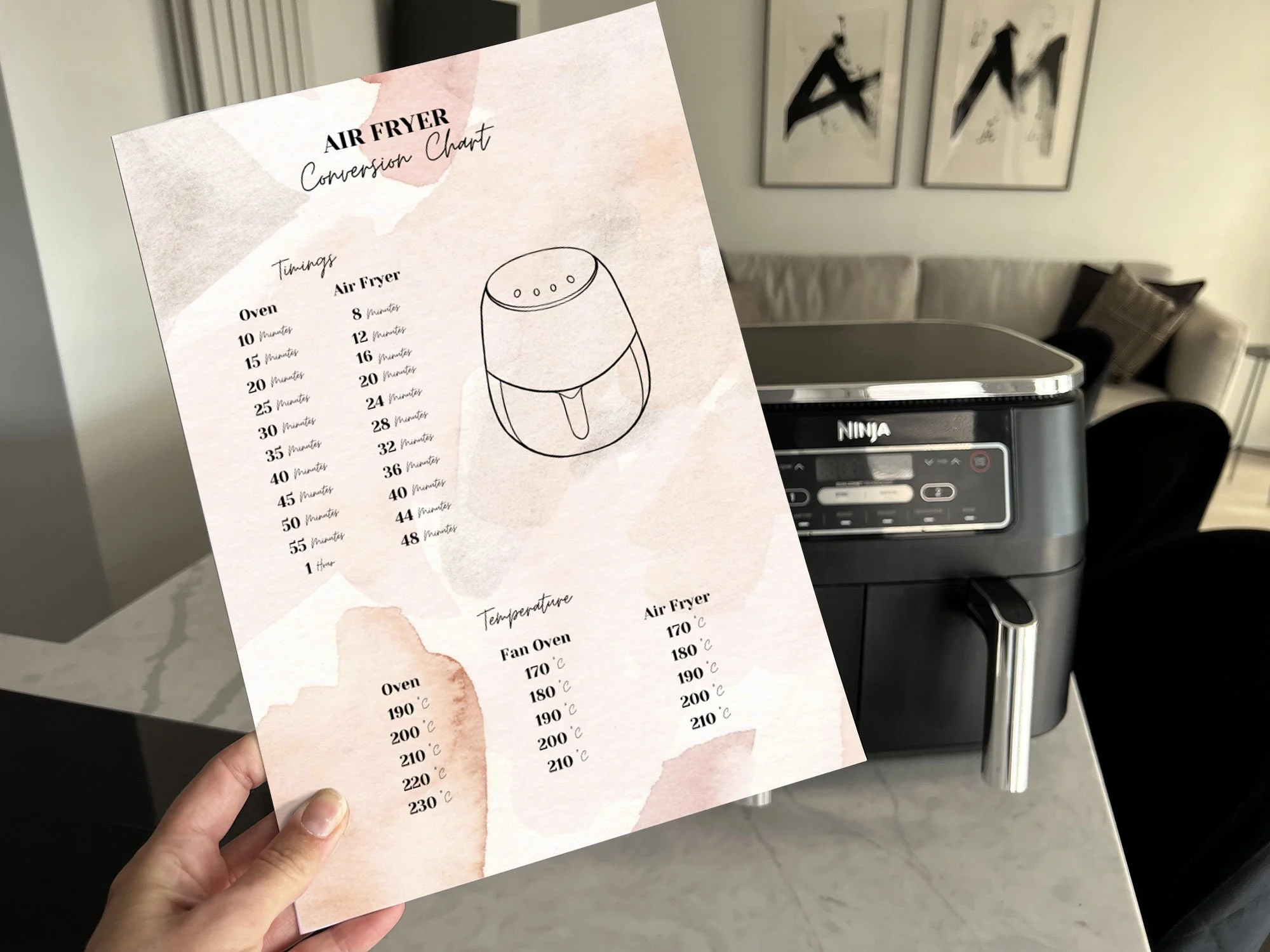 Air Fryer Conversion Chart | Air Fryer Girl UK — Air Fryer Girl UK ...