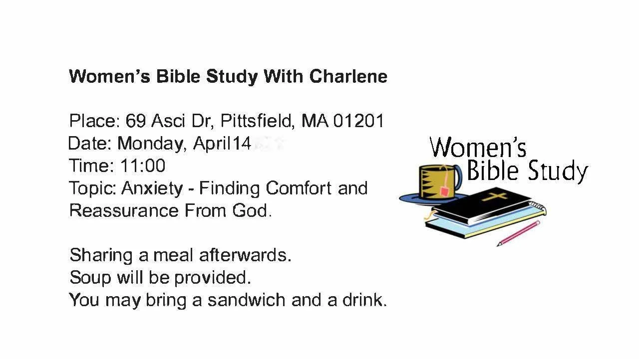 Bible Study — United Methodist Church of Lenox