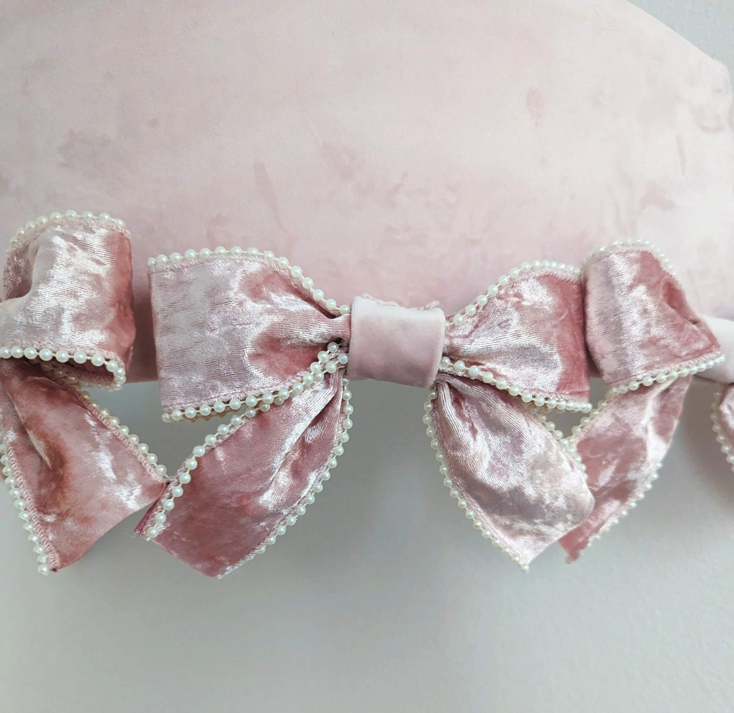 Triple swag bed crown canopy "Aphrodite" W45" — JuliesDecor