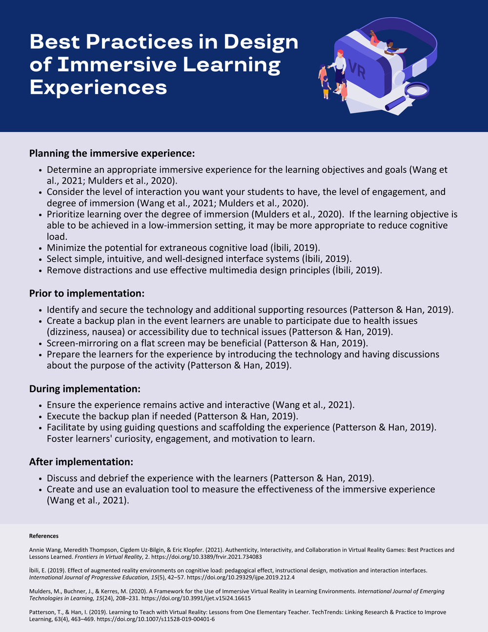 Design of Immersive Learning Experiences — Christopher Aycock's ePortfolio