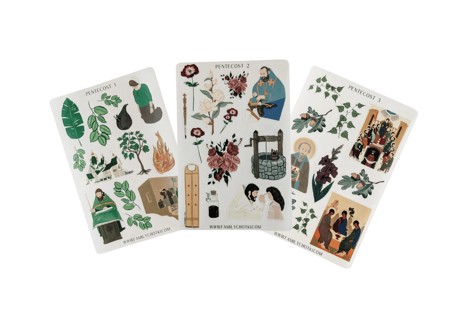 Dormition Essentials Sticker Pack