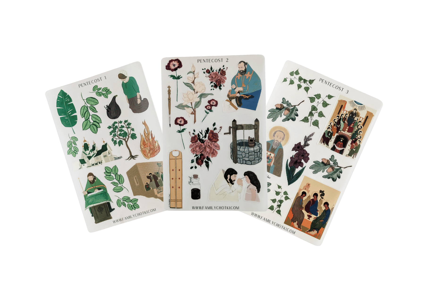 Dormition Essentials Sticker Pack