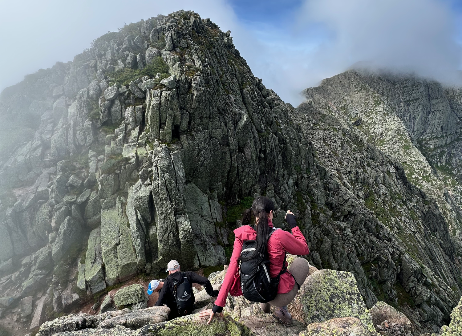 Hiking the Iconic Knife Edge on Katahdin — Limitless With Lily